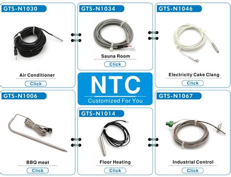 Gts100 3d Printer Temperature Sensor Ntc 10k 3950