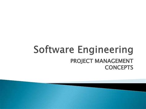 software engineering project management