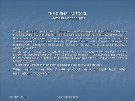 Ppt D Rma A Dynamic Reservation Multiple Access Protocol For Third