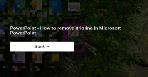 Powerpoint How To Remove Gridline In Microsoft Powerpoint