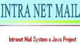 Intranet Mail System A Java Project Projects