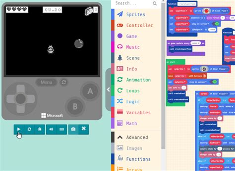 Makecode Arcade Project One → About Game Brainstorm Stem Education
