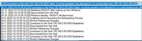 Sleep Mode Not Working · Issue 27 · Nutdotnetwinnut Client · Github