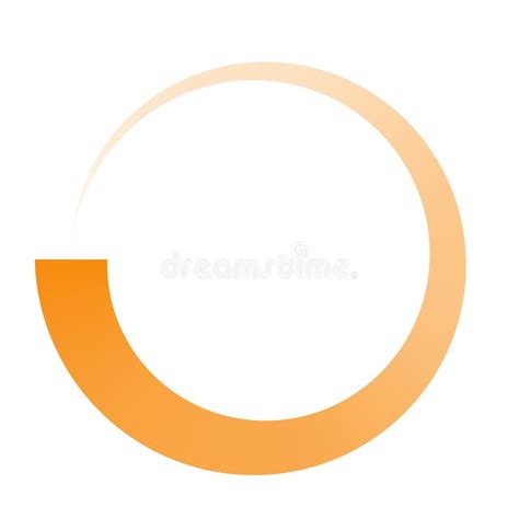 Circle Preloader Buffer Shape Circular Progress Bar Stock Vector Illustration Of Cycle