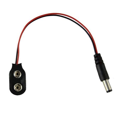 V Battery Connector To DC Jack Arduino