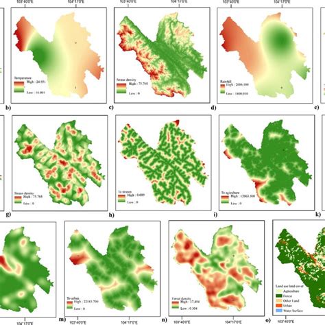 Environment And Human Impact Descriptors Used As Input Variables Download Scientific Diagram