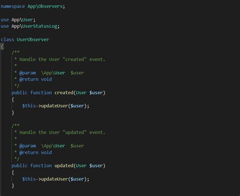 Laravel Observers Lava Lamp Lab