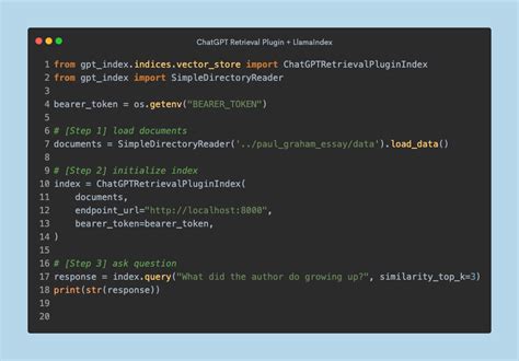 Jerry Liu On Twitter How Do You Easily Build A Qa Bot With The Openai Chatgpt Retrieval