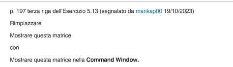 errore che non ostacola la comprensione · issue 203 · uniprjrc