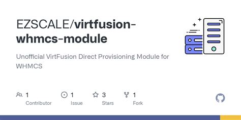 Github Ezscalevirtfusion Whmcs Module Unofficial Virtfusion Direct Provisioning Module For Whmcs