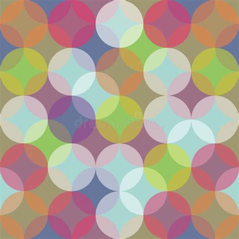 Abstract Circle Pattern Background Vector Graphic Illustration Stock Vector Illustration Of