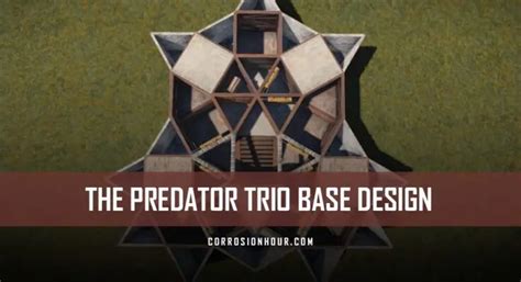 The Predator Trio RUST Base Design Trio Base Designs
