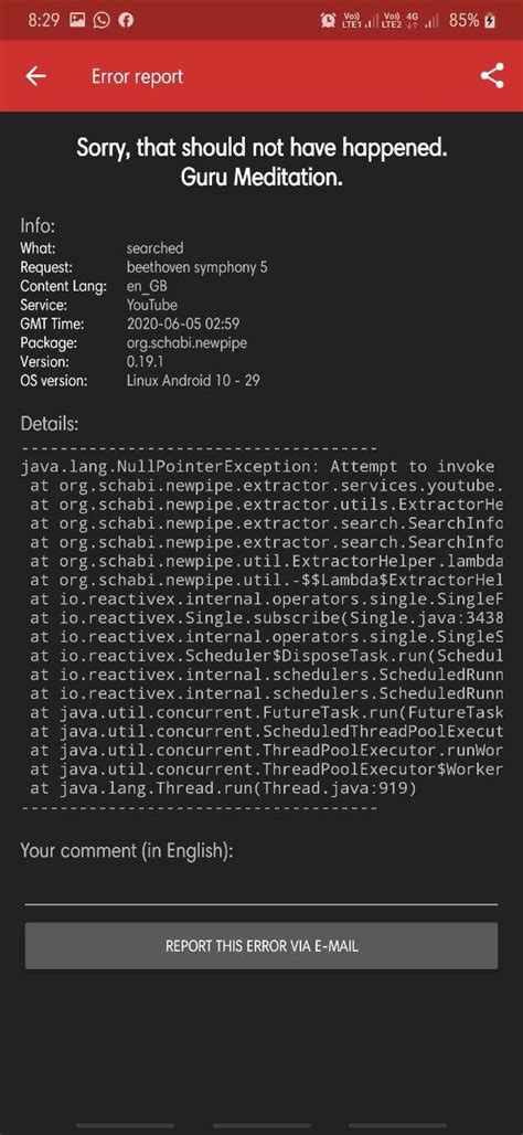 New Pipe Not Working Properly · Issue 3743 · Teamnewpipenewpipe · Github