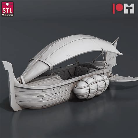 3d Printed Stl Miniatures Airship Crew Set 28 32mm War Gaming Dandd