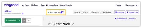 Auto Save Zingtree Help Center