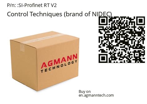Control Techniques Brand Of Nidec Si Profinet Rt V2