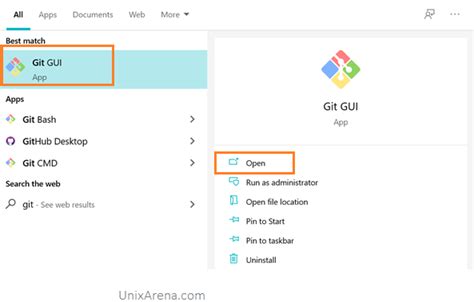 git scm on windows install and configure unixarena