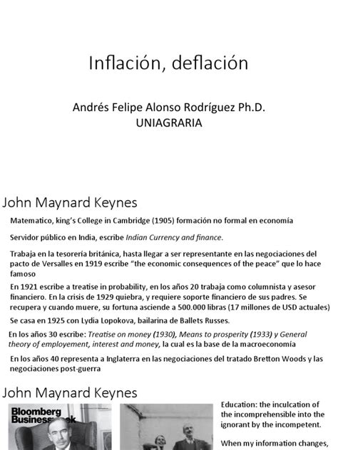 inflation deflation and banks pdf precios inflación