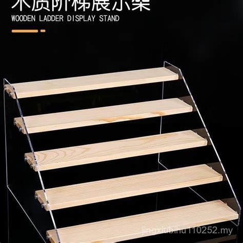 Acrylic Display Stand Display Rack Step Type Secondary Hand Made Blind