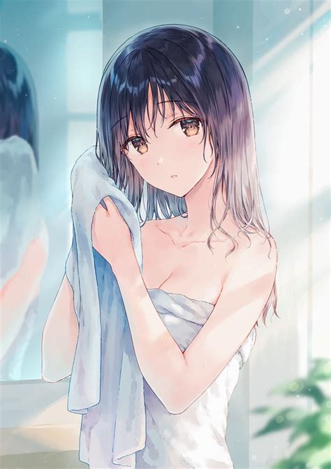 Hiten Hitenkei Original 1girl Breasts Brown Eyes Brown Hair