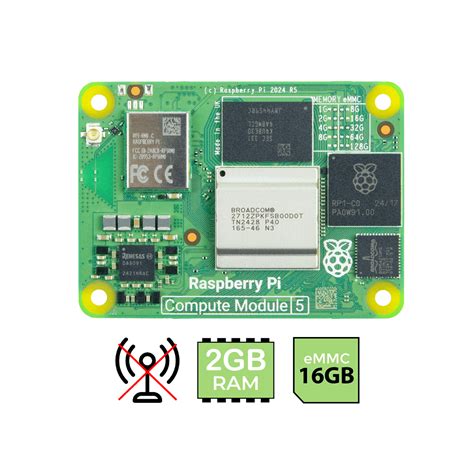 Raspberry Pi Cm5 Without Wireless Pick Ram And Emmc