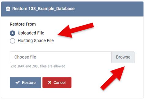 How To Restore SQL Server Databases In MSP Control