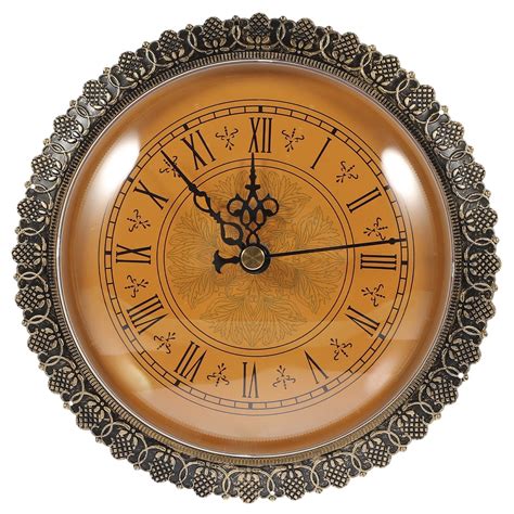 Clock Inserts Retro Clock Insert Diy Round Clock Roman Number Inlaid