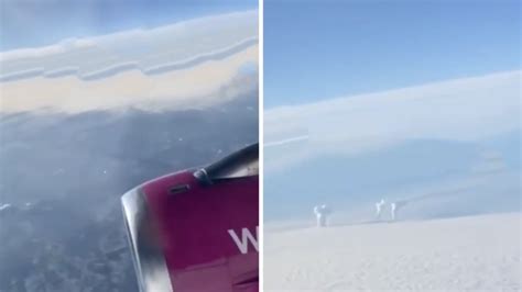 Очевидцы опубликовали кадры ударов по Украине с борта самолёта