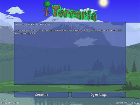 tmodloader tutorial [1] getting started with tmodloader page 2
