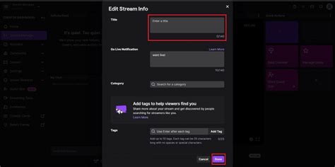 How To Change Stream Title On Twitch TechCult