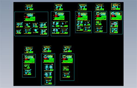 Hob标准油缸 Hob40 缸径：40mm 全套cad图纸 Autocad 2004 模型图纸下载 懒石网