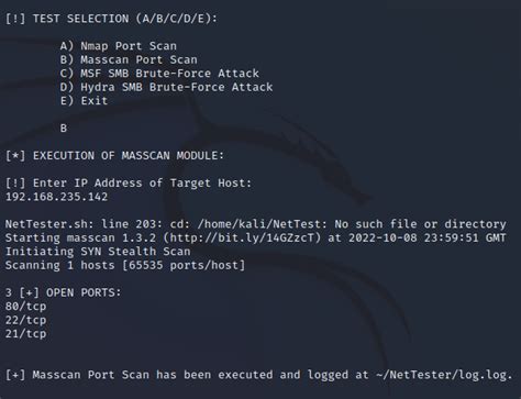GitHub C Dr Gon NetTester This Is A Penetration Testing Program Written In Shell Script