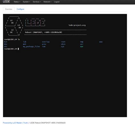 Terminal Integration In Luci Luci App Ttyd Community Builds