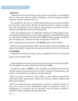 SVM MLP On Matlab Program DOCX