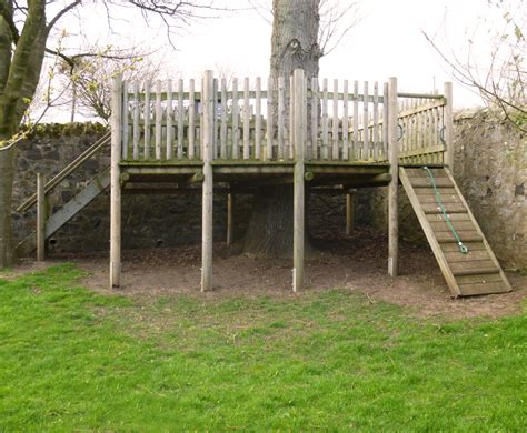 Tree Deck Made To Your Requirements See Your World From A New