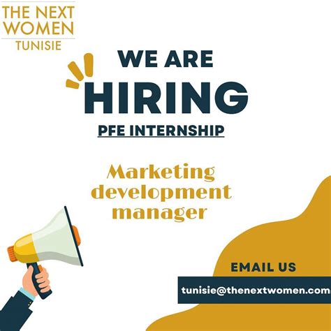 thenextwomentunisie on linkedin pfe marketingdevelopmentmanager