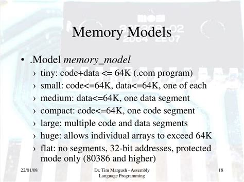 Ppt Introduction To 8086 Assembly Language Powerpoint Presentation