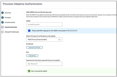Update Adaptive Authentication Fqdn Adaptive Authentication Service