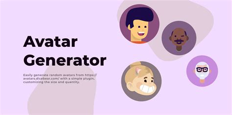 Avatar Generator « Сайт по фигме но автор отношения к ним не имеет