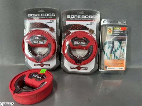 3 Real Avid Bore Boss Bore Cleaners 2 New In Package And 1 Hoppes 9