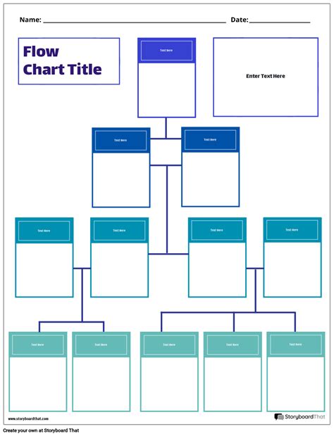 Flow Chart Worksheets Free Templates By Storyboard That
