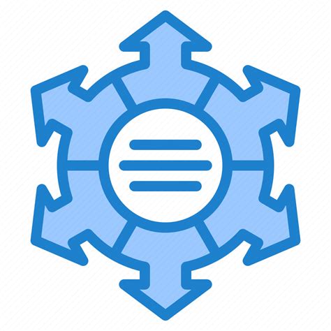 Arrow Gear Element Diagram Infographic Icon Download On Iconfinder