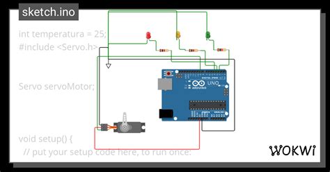Proyecto 1 Servomotor Wokwi Esp32 Stm32 Arduino Simulator