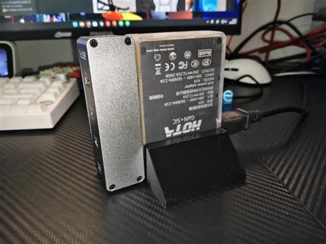 Hota H24 Gan Charger Vertical Stand Free 3d Print Model Makerworld