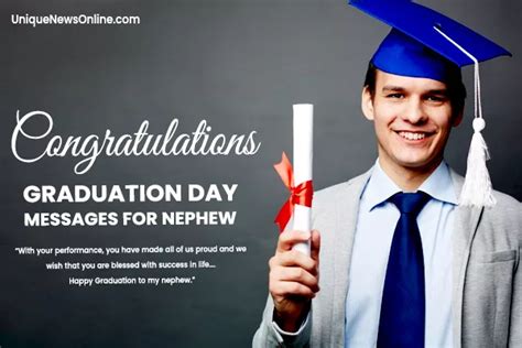 Top 200 Heartfelt Graduation Wishes For Nephew
