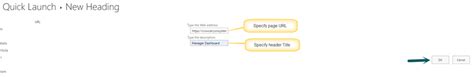 Manage Quick Launch Links In Sharepoint Sites Crow Canyon Software Support