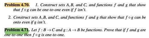 Solved Problem 470 1 Construct Sets Ab And C And
