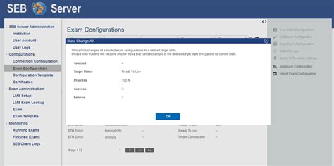 Exam Configuration — Seb Server Documentation
