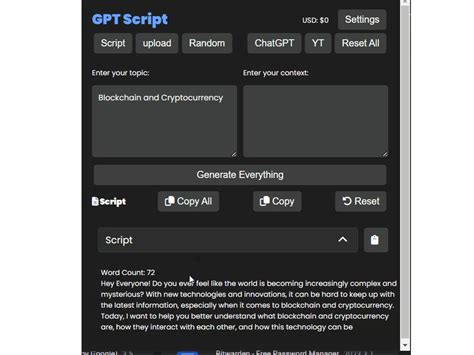 A Chrome Extension With OpenAI Integration Upwork