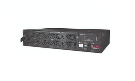 Apc Ap7911b 16 C13 208v 30a 2u Rack Switched Pdu Ap7911b